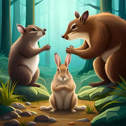 Teamwork Trouble: An Interesting English Short Story of Animal Friends ...