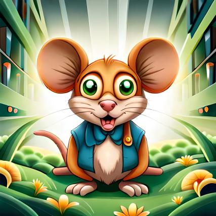 The Brave Little Mouse: Overcoming Fear and Finding Courage-English ...