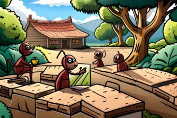 The Little Ant Who Saved the Day: The Power of Determination-English ...