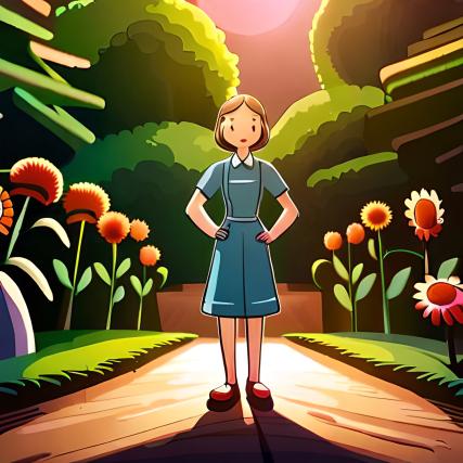The Magical Garden: A Young Girl Discovers the Power of Nature-Kids ...